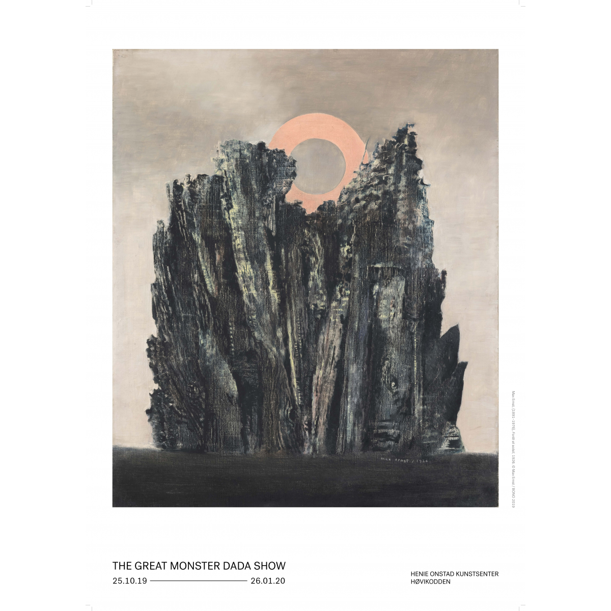 The Great Monster Dada Show 2019 Utstillingsplakat - Henie Onstad ...