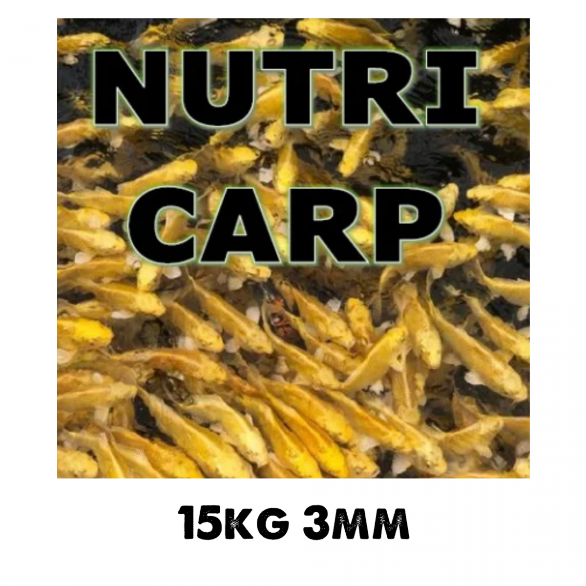 Nutri Carp - Høst / vårfòr 3mm 15kg - Koigarasjen AS
