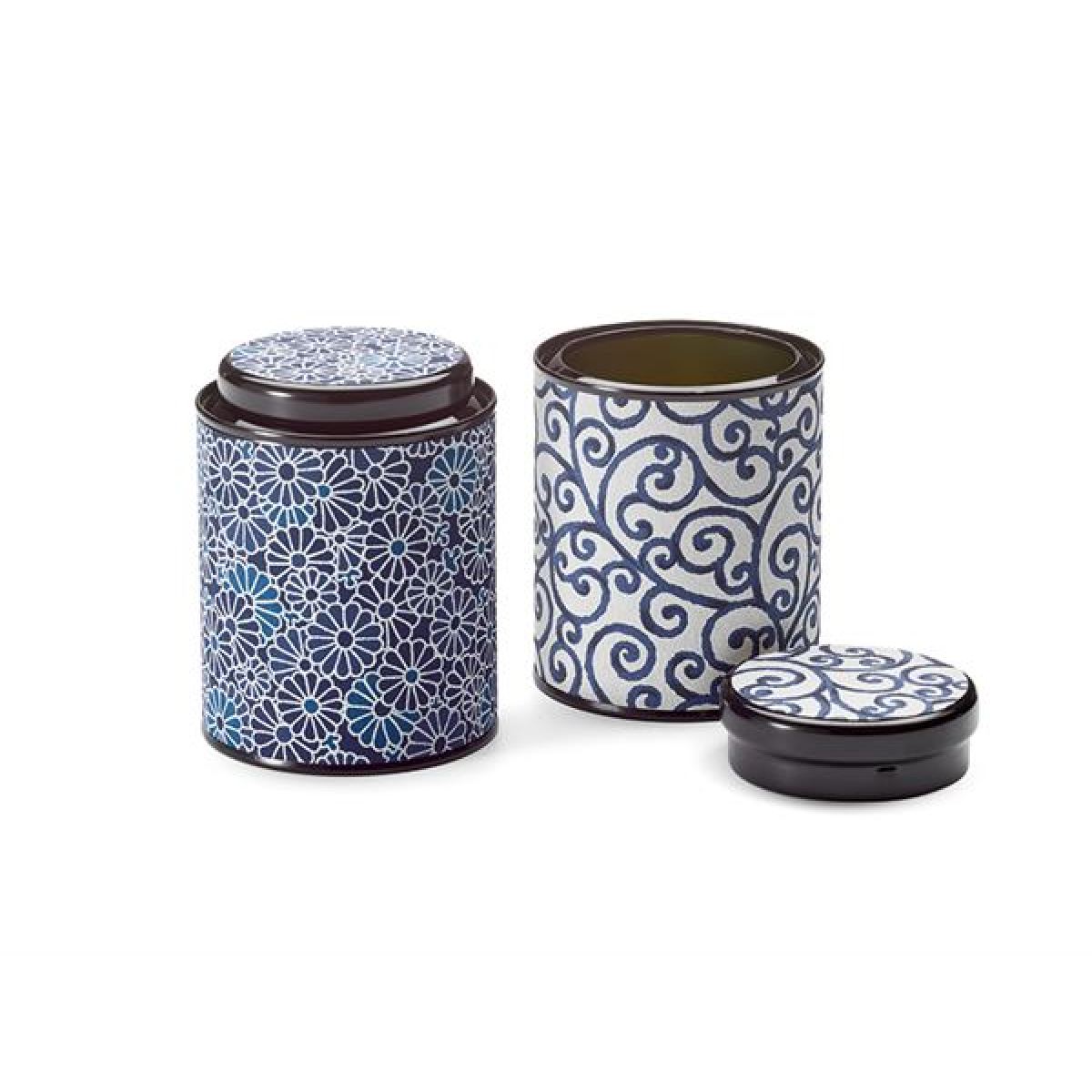 Teboks, "Yusei", Hvit, 100G H 10 cm, Ø 7.5 cm - Te og kaffehuset