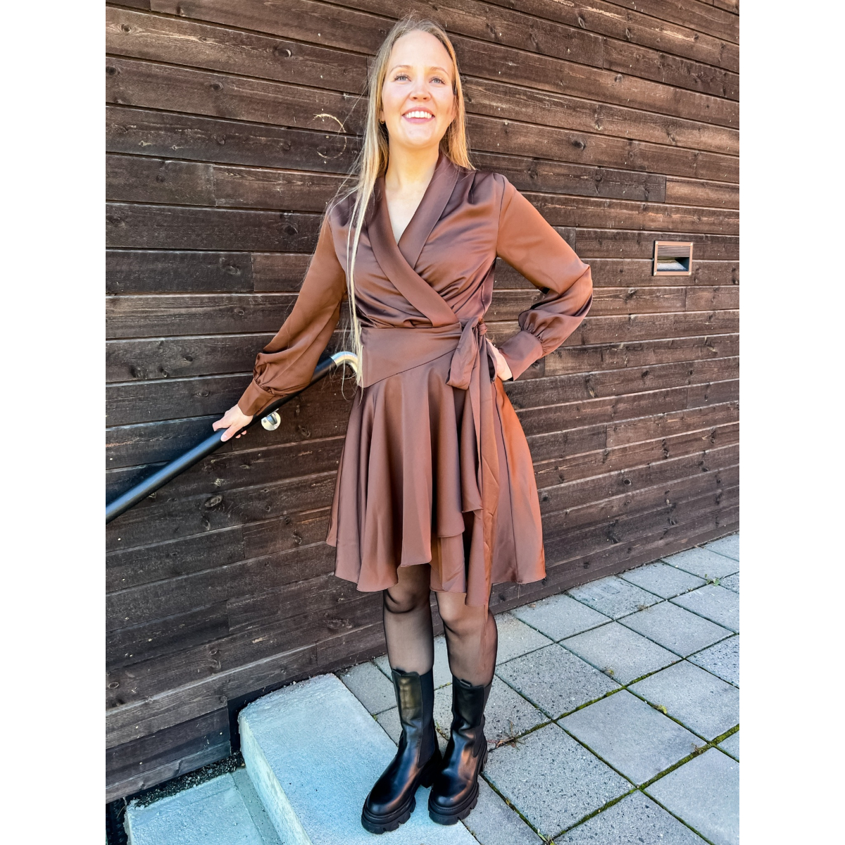 LOVE LOLITA Iza Dress Chocolate - HILLAMOI AS