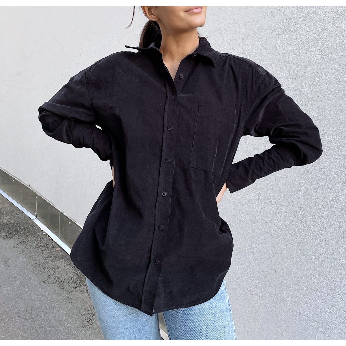 Selina Micro Shirt - Night Sky Lois - Seven Tønsberg