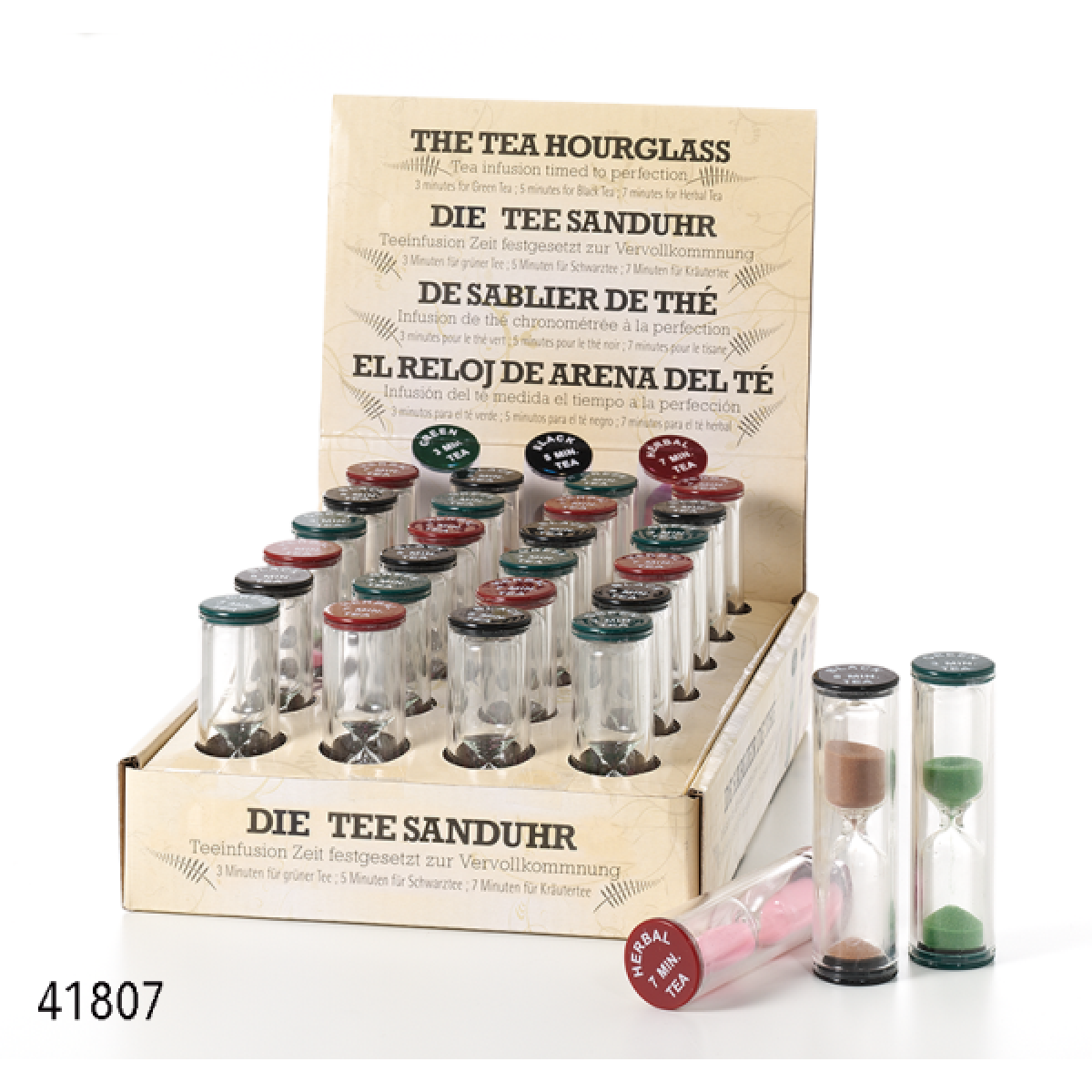 Timeglass, "Sandy", 5 min - Te og kaffehuset