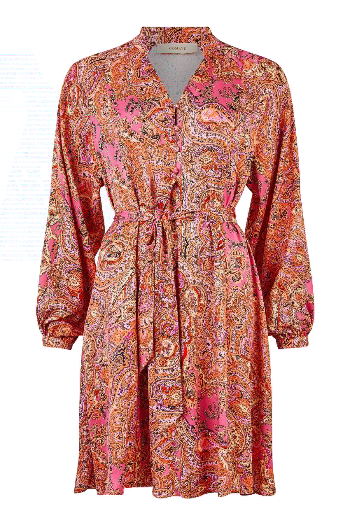 GOMAYE Candy Dress Coral - HILLAMOI AS