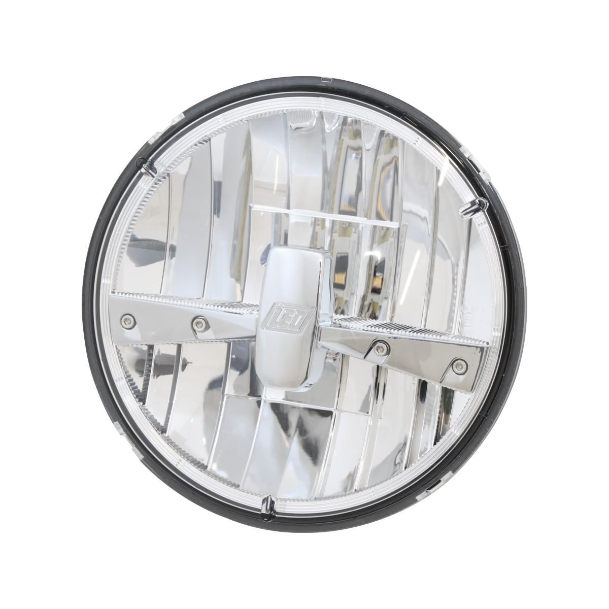 7" LED Reflector Headlight Insert frontlys innsats - HD Låven