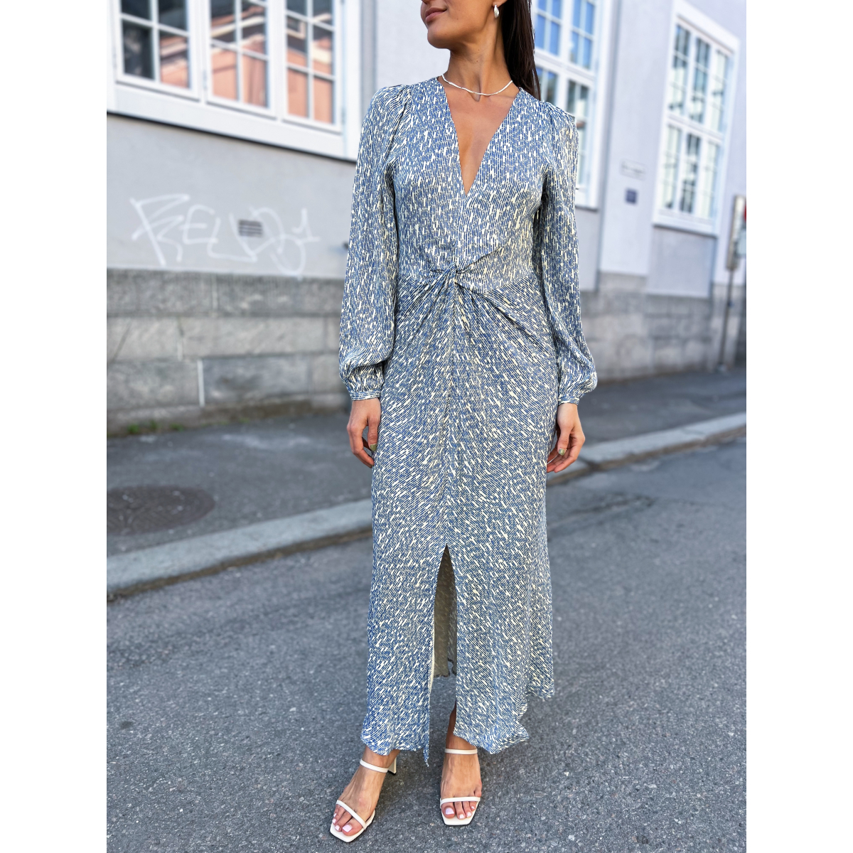 Rattan Dress - Cornflower Blue Second Female - Seven Tønsberg