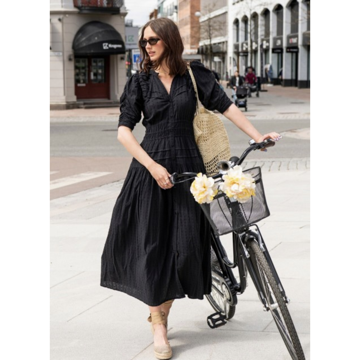 Fabienne Dress - Black Miss Maya - Seven Tønsberg