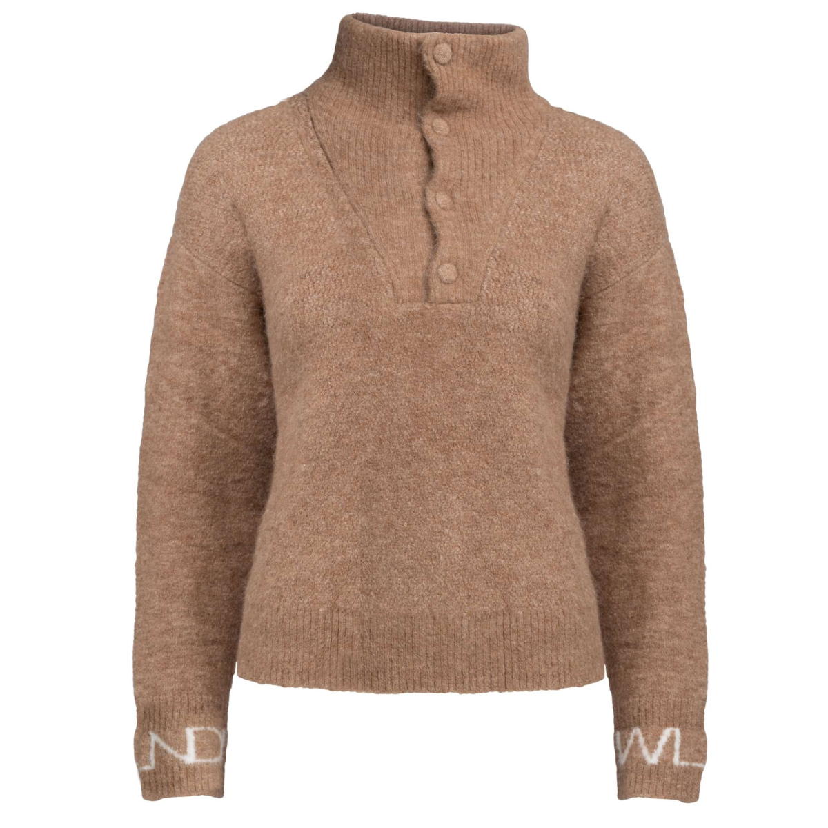 WOOLLAND Stranda Sweater Chestnut - HILLAMOI AS