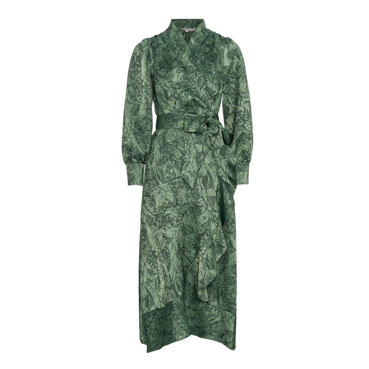 LOVE LOLITA Iza Midi Dress Green - HILLAMOI AS