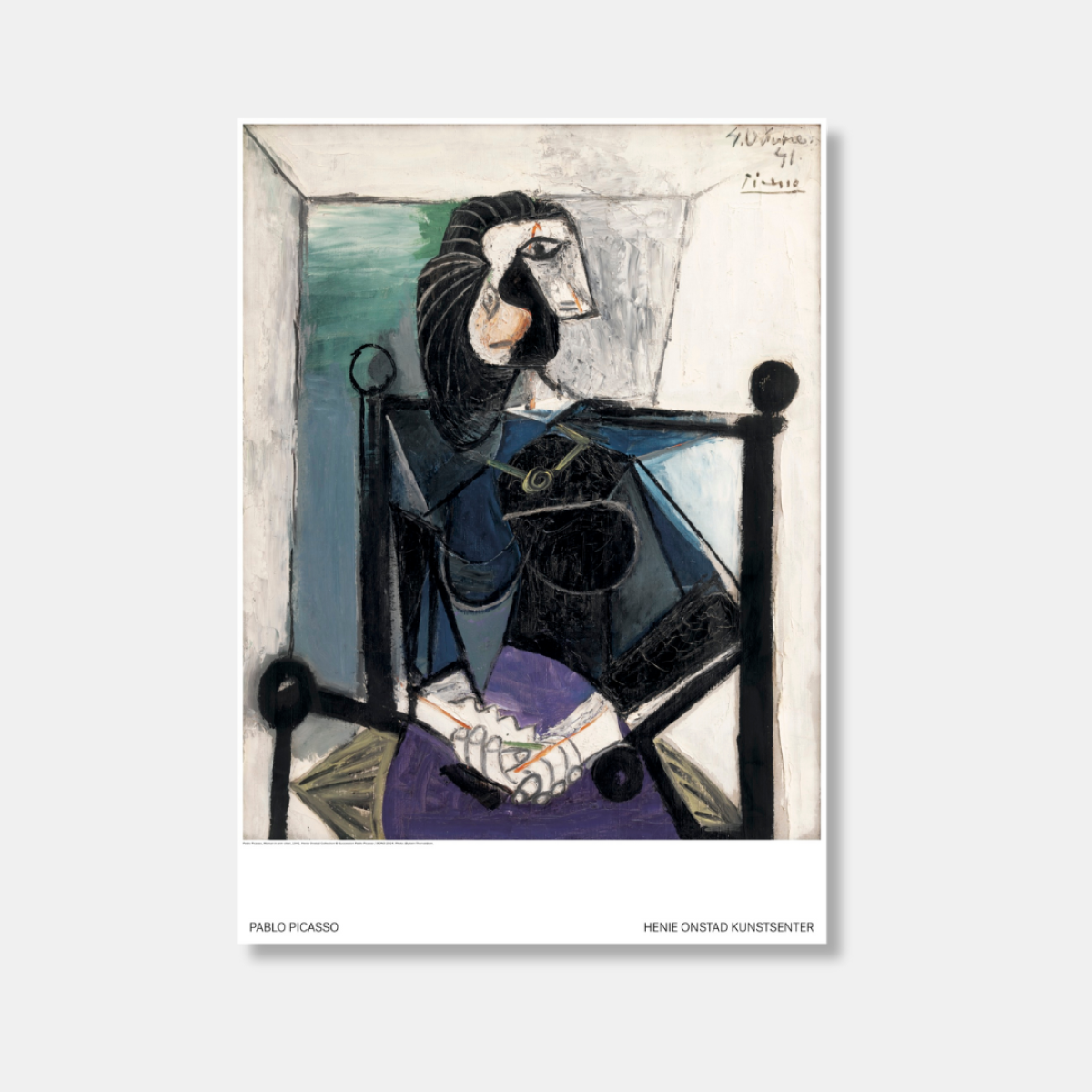 Pablo Picasso: Woman in arm-chair Henie Onstad-samlingen - Henie Onstad ...