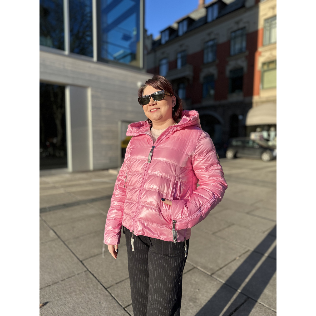 Erika Pink LUX SS | Erika Pink LUX SS fra C.A.Y.A SS25009W - Ce-Ci