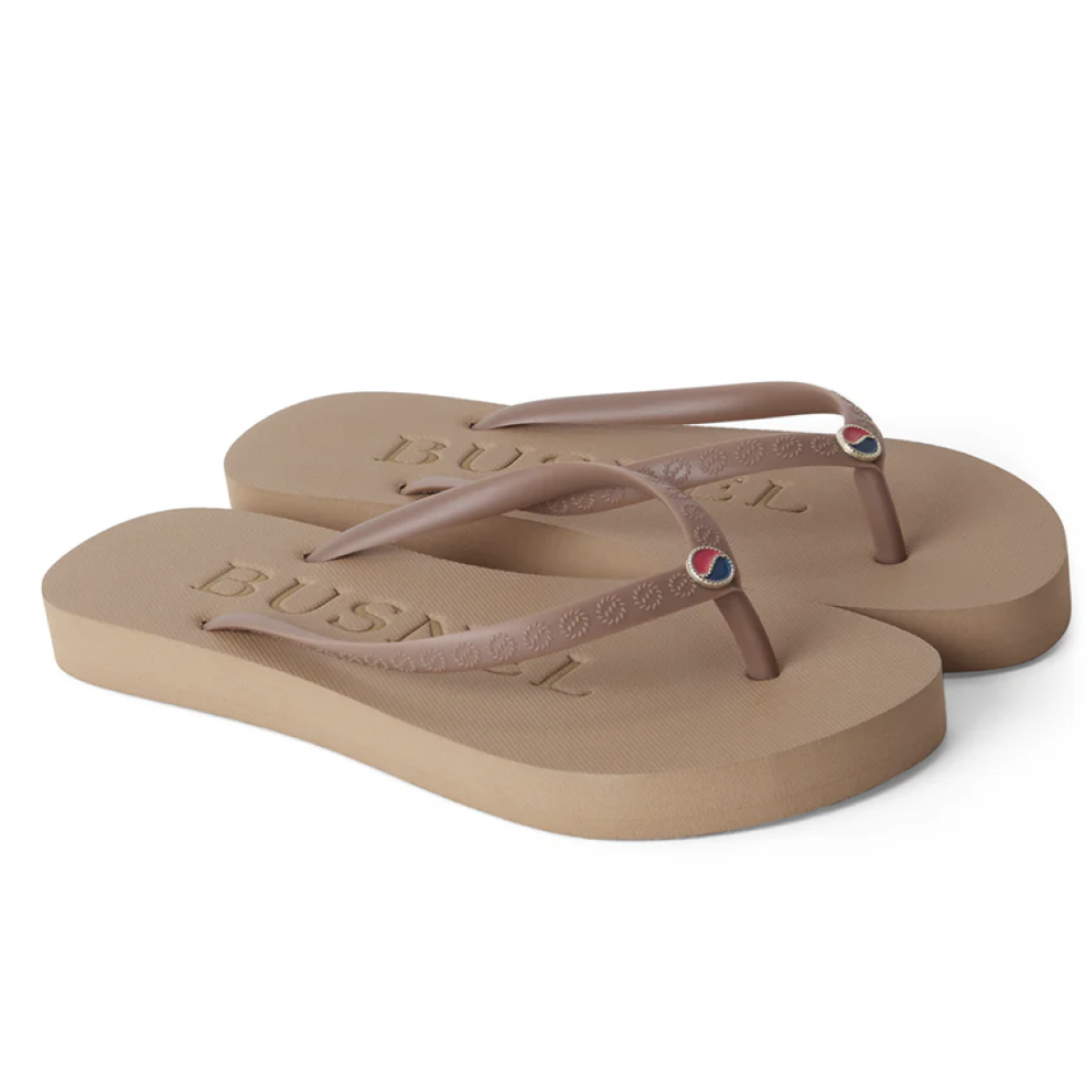 Vivi Tan/Gold Flip Flop Shoes | Vivi Tan/Gold Flip Flop Shoes fra ...